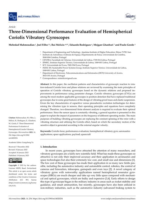 Pdf Three Dimensional Performance Evaluation Of Hemispherical
