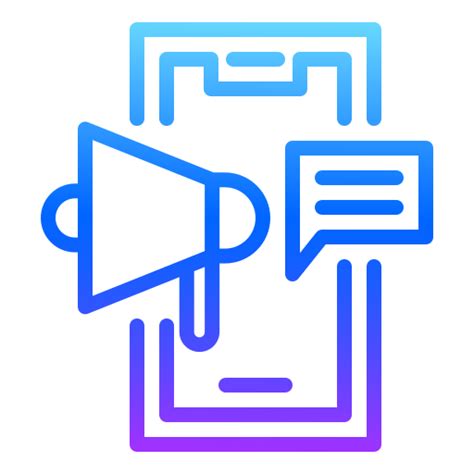 Broadcast Generic Gradient Icon