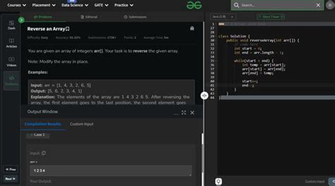 Day2 160days 160daysofdsa Dsa Codingchallenge Geeksforgeeks Java Utsav Raj