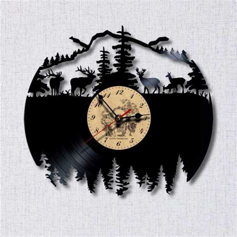 Pinterest Настенные часы Часы Виниловые пластинки