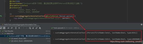 junit5学习之七：参数化测试 parameterized tests 进阶 程序员欣宸 博客园