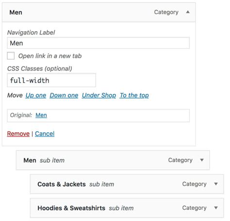 Create Or Edit A Mega Menu Within The Shoptimizer Woocommerce Theme