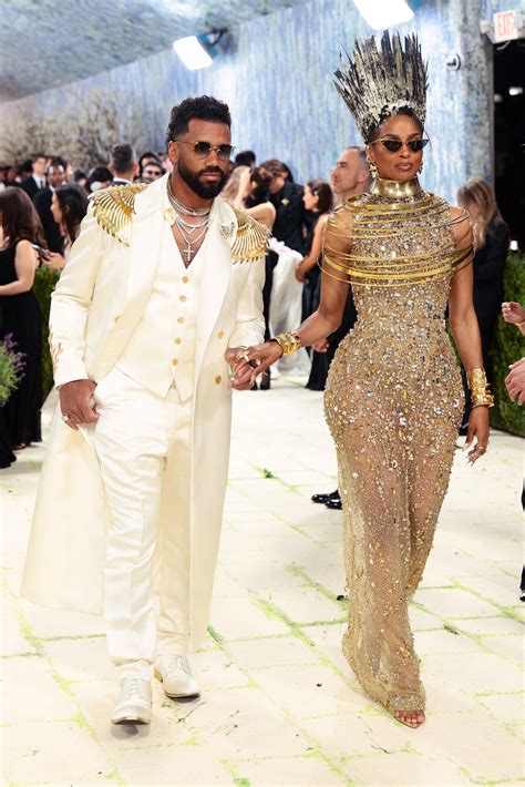 Ciara And Russell Wilson Glow In Royal Egyptian Outfits At Met Gala 2026