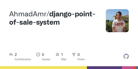 GitHub AhmadAmr Django Point Of Sale System