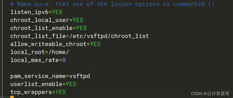 vsftpd 服务器配置 vsftp 端口 csdn博客