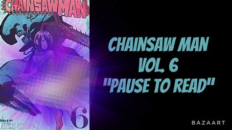 Chainsaw Man Manga Volume 6 ⛓️ 🪚 Youtube