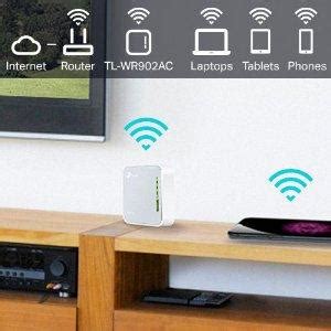 Tp Link Ac Mbps Wireless Portable Mini Travel Router Tl Wr Ac Support Multiple Modes