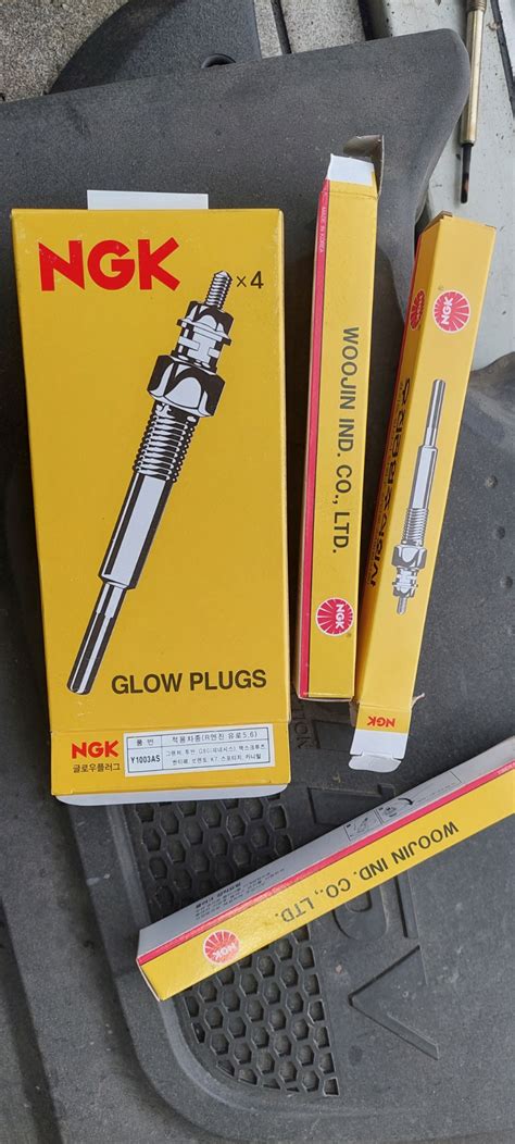 Замена свечей накала — Hyundai Santa Fe 2g 22 л 2010 года визит