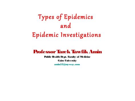 Epidemic Curve Ppt