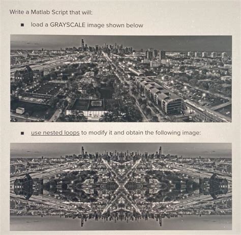 Solved Write A Matlab Script That Will Load A Grayscale