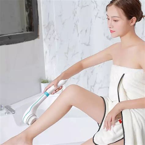 ელექტრო სხეულის სახეხი ჯაგრისი მასაჟის ფუნქციით Oki Ge