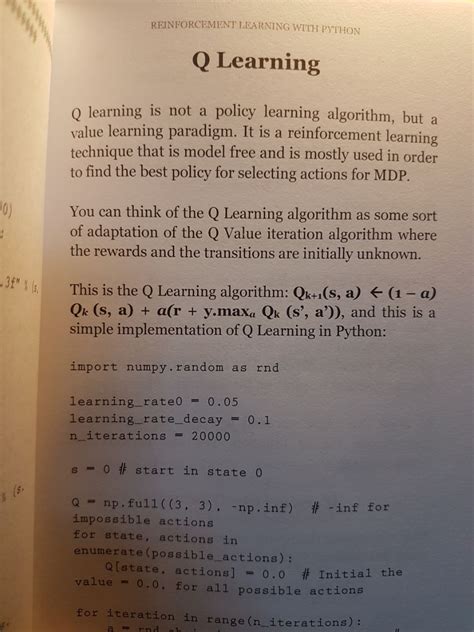Ulasan Buku Reinforcement Learning With Python Belajar Pembelajaran Mesin Indonesia