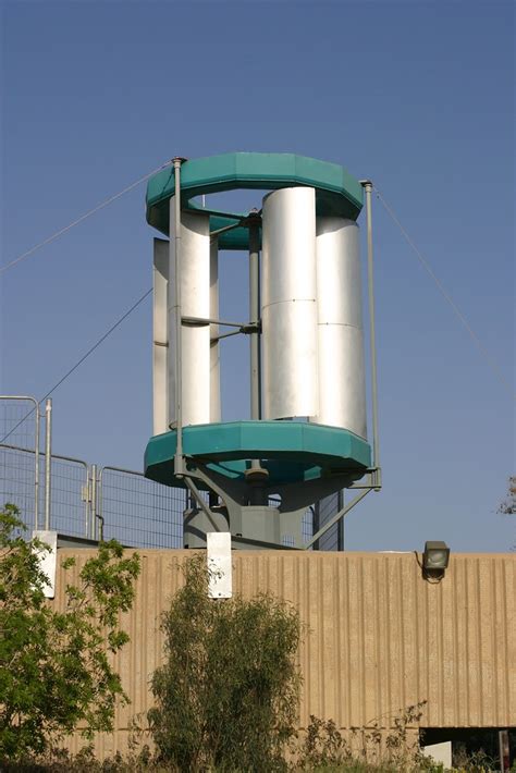 Savonius Wind Turbine This Savonius Wind Turbine Sits On T Flickr