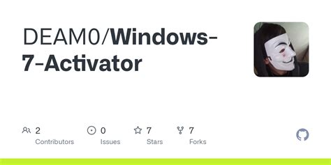 github deam0 windows 7 activator