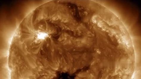 Магнитная буря на Солнце