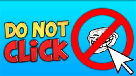 Do Not Click This Video Youtube