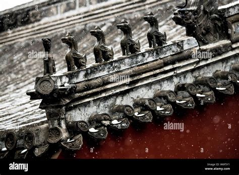 Interior View Of The Yonghe Temple Also Known As The Yonghe Lamasery