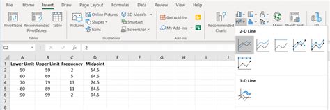 How To Make A Frequency Polygon In Excel