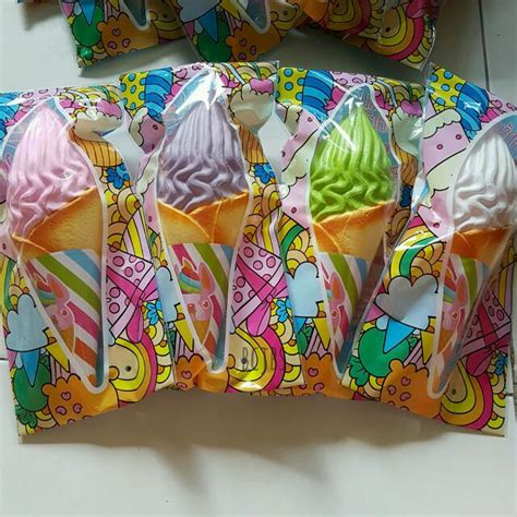 Chawa Soft Serve Ice Cream Squishy Hobbies And Toys Toys And Games On Carousell