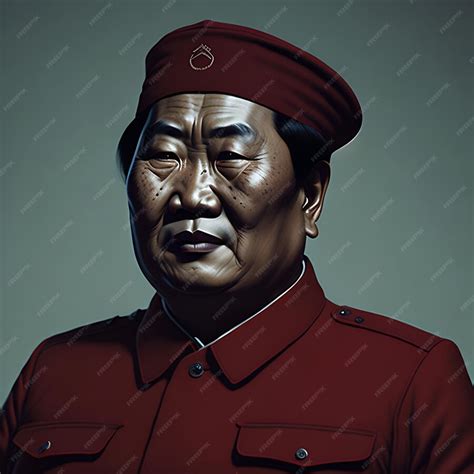 Premium Ai Image Mao Zedong