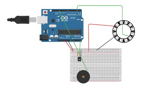 Circuit Design Sensor Tinkercad