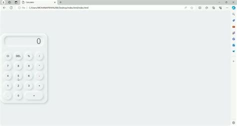 Kandasamy Mona On Linkedin Task1 Completed Calculator