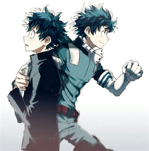 Midoriya Deku Izuku Past and Future Personajes de anime Arte del cómic de batman Chicas anime