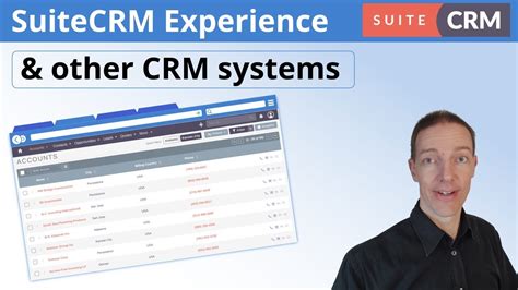 Experience With Suitecrm How Suitecrm Compares To Other Crm Systems Open Source And Free Crm