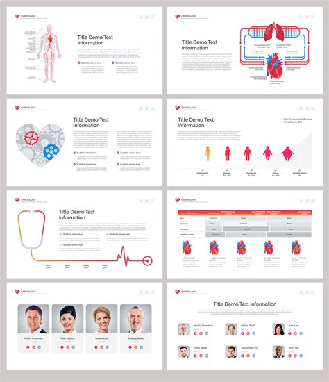 Cardiology PowerPoint Google Slides And Keynote Template HiSlide Io