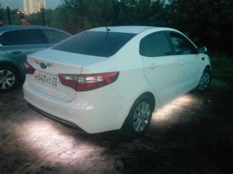 Новая подсветка днища КИА РИО LED — KIA Rio (3G), 1,6 л, 2013 года ...