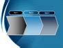 Curved Blue Presentation Template For PowerPoint Google Slides And Keynote PPT Star