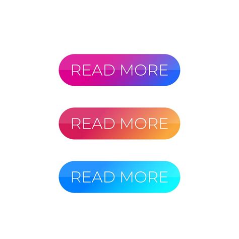 Buttons For Website Vector Vector Art At Vecteezy