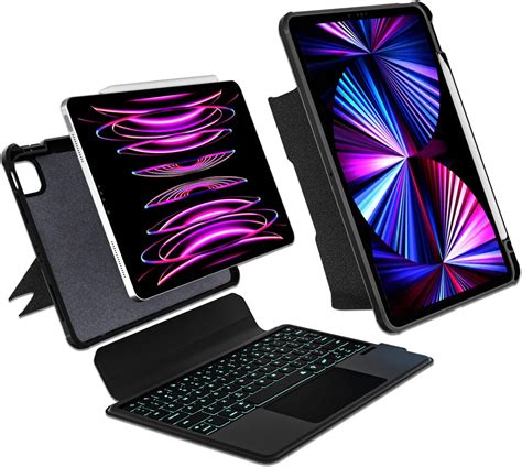 Baaaq Ipad 12 9 Keyboard Case For 12 9 6th 2022 And12 9 5th 2021 And 4th 2020 And 3rd