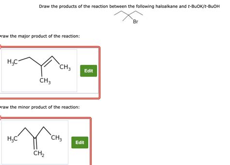 solved write structural formulas for all the products that