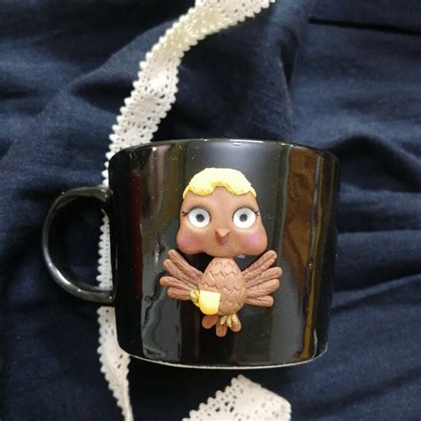 کمدا قیمت و خرید ماگ جغد رنگ مشکی