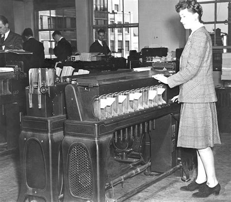 IBM Card Sorting Machine 1940s Ibm Card History Jukebox