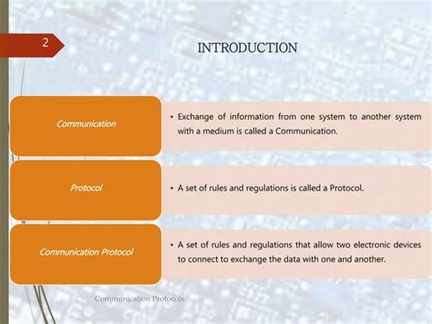 Communication Protocols Pptx Computer Networking Computing