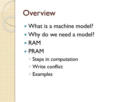 ppt pram parallel random access machine powerpoint presentation