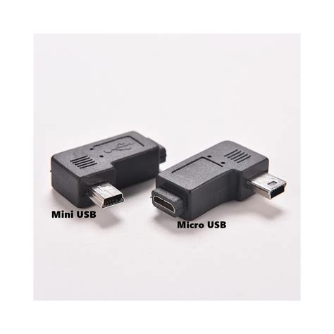 Mini USB Male To Micro USB Female Adapter Converter For USB Adapters