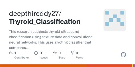 Github Deepthireddy27thyroidclassification This Research Suggests