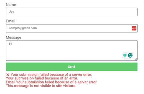 Fix Elementor Form Not Sending Or Submitting Successfully Because Of A