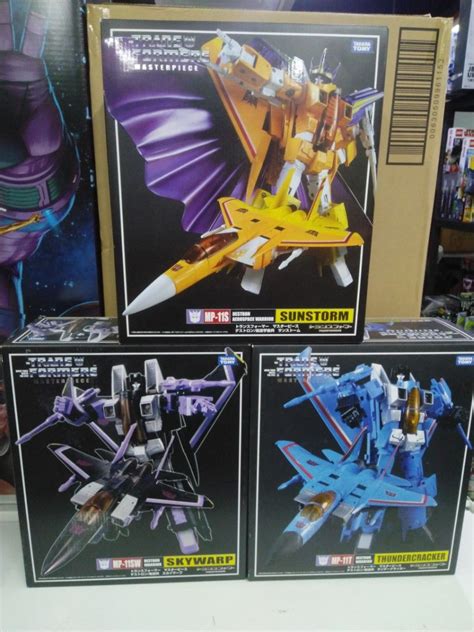 Transformers Masterpiece Mp 11sw Skywarp Mp 11t Thundercracker Mp 11s