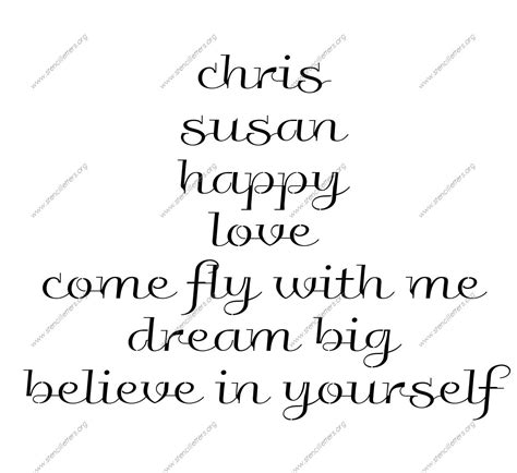 Wedding Calligraphy Uppercase And Lowercase Letter Stencils A Z 14 Inch Up To 36 Inch Printable