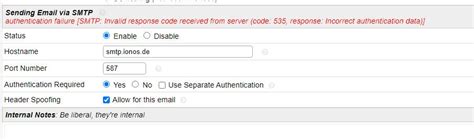 Sending Email Via Smtp Always Smtp Invalid Response Code Received From Server Osticket Forum