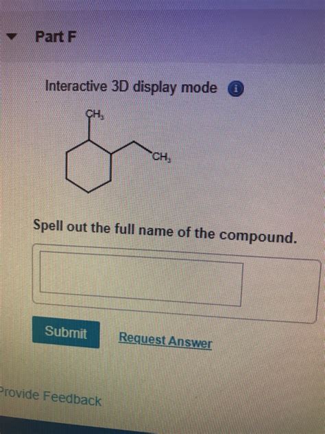 solved part a interactive 3d display mode ch ch h c ch