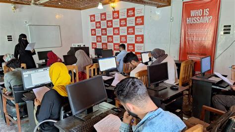 Who Is Hussein Charity Conducts Software Skills Training Course In Kashmir Shia Waves