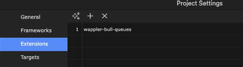 Extension Actions Not Available Bull Queues Wappler Extensions