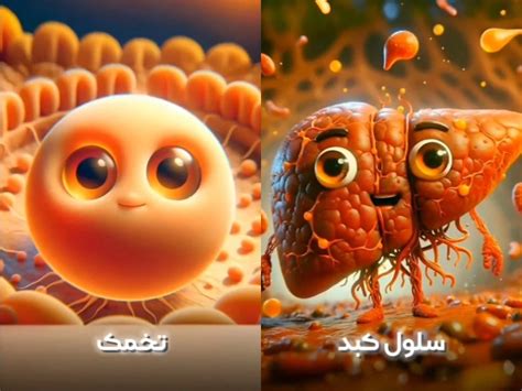 شبیه سازی بامزه سلول های بدن با هوش مصنوعی فقط سلول چربی😂