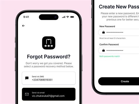 Password Recovery Flow For A Crypto Trading App By Vic Chukwuka On Dribbble