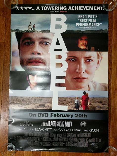 Babel Movie Poster Babel De Alejandro González Iñárritu 2006